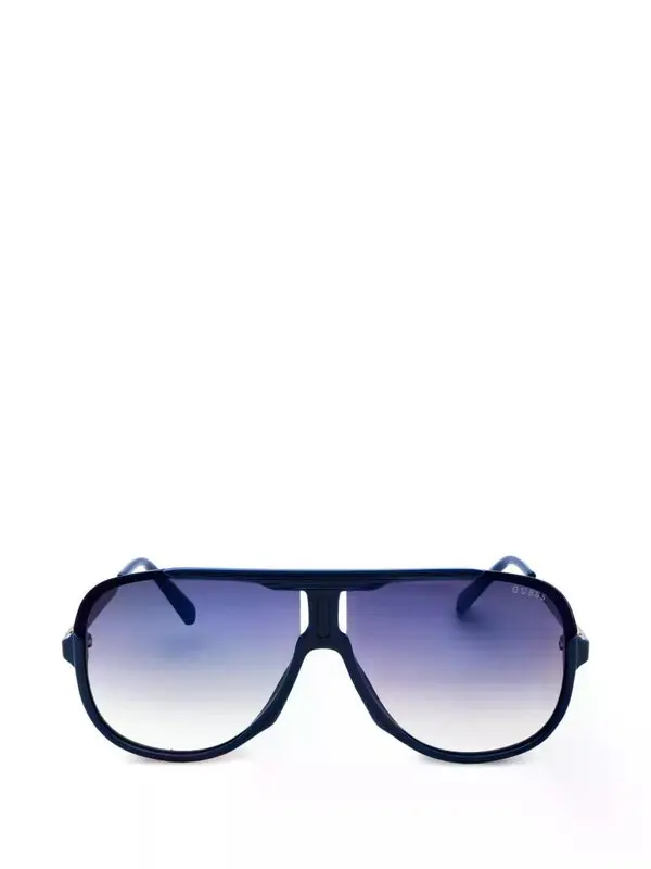 Guess Geometric Aviator Sunglasses