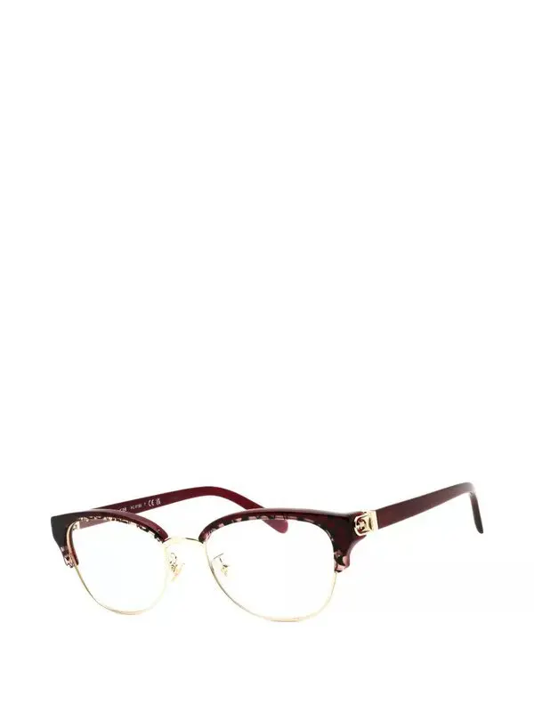 COACH Cat Eye Eyeglasses With Tortoiseshell Accents