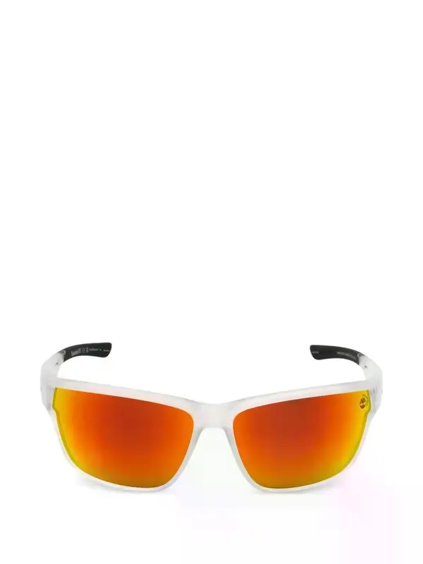 Timberland Wraparound Style Sunglasses - White