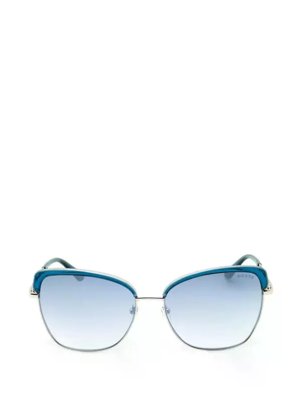 Guess Cat-eye Frame Sunglasses - Blue