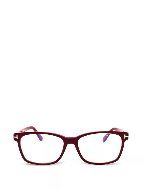 TOM FORD Rectangle Frame Glasses - Pink