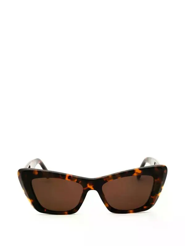 Palm Angels Fairfield Cat-eye Frame Sunglasses - Brown
