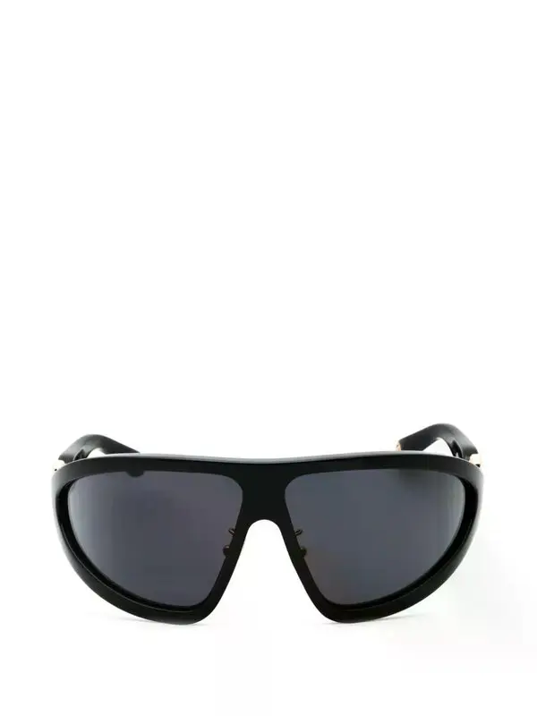 Roberto Cavalli Oversized Geometric Frame Sunglasses - Black