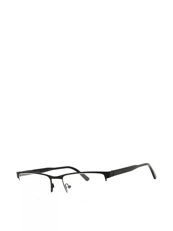 Calvin Klein Rectangle Frame Eyeglasses - Black
