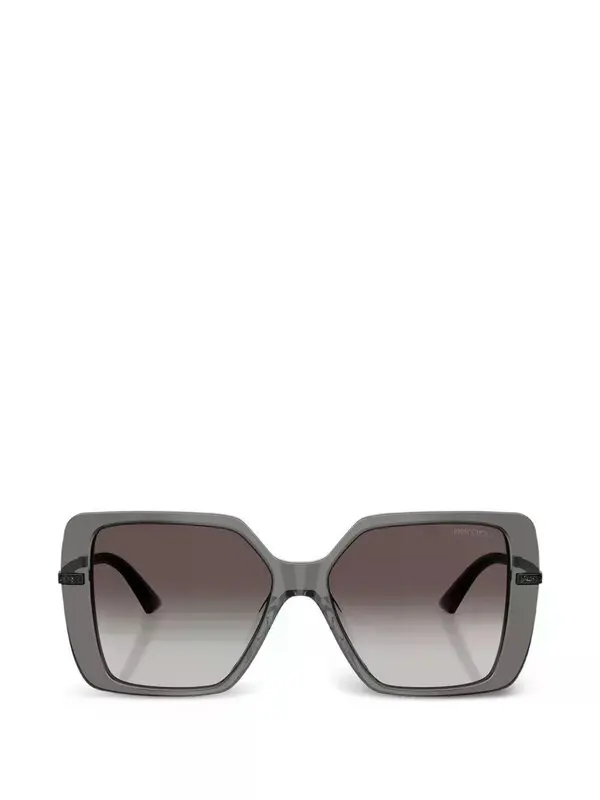 JIMMY CHOO Pati Square-frame Sunglasses - Grey
