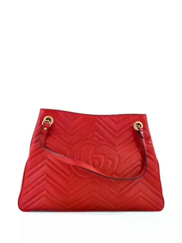 Gucci Gg Marmont Matelassé Leather Shoulder Bag