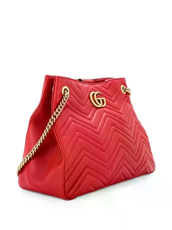 Gucci Gg Marmont Matelassé Leather Shoulder Bag