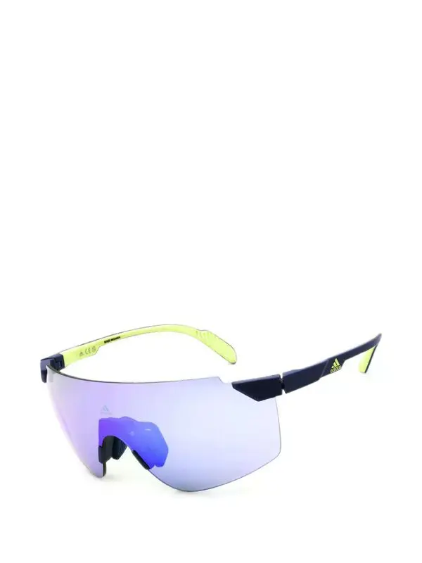 Adidas Shield-frame Sunglasses - Blue