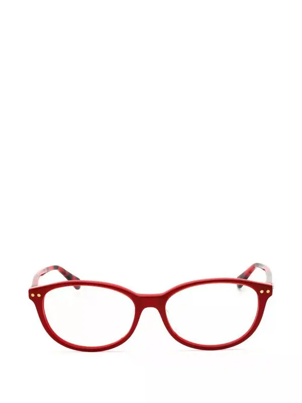 Kate Spade New York Evangeline Oval-frame Eyeglasses - Red