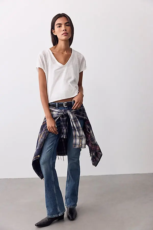 We The Free Monte Low-rise Slim Bootcut Jeans - Twilight