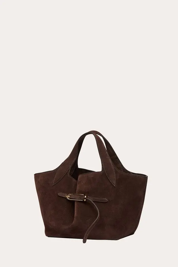 LIFFNER Mini Suede Handheld Bag