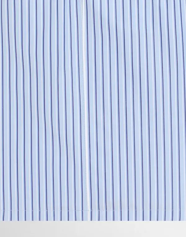 Dolce & Gabbana Striped Poplin Bermuda Shorts