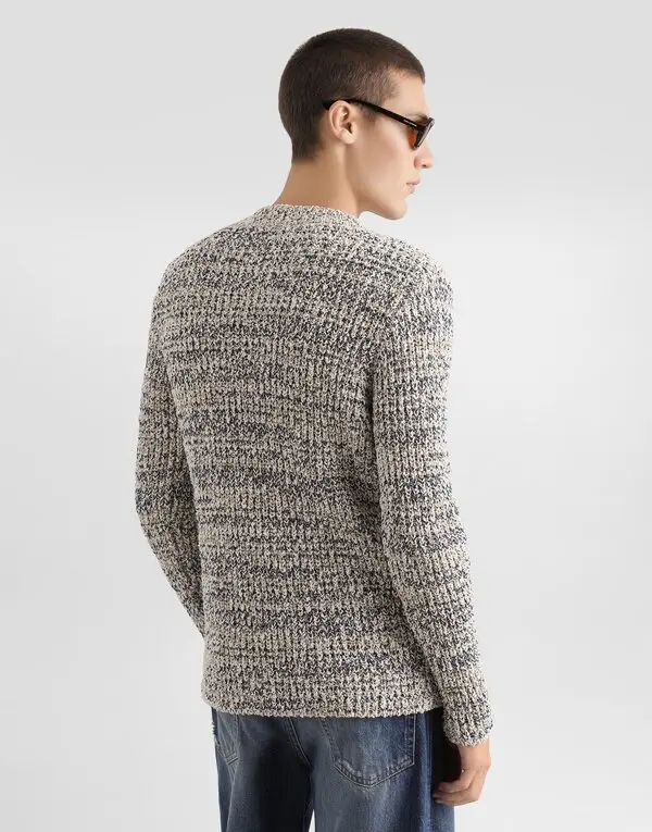 Dolce & Gabbana English Rib Knit Pullover Sweaters And Cardigans