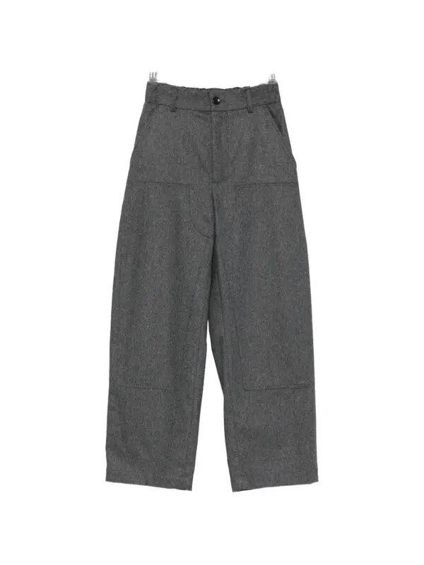 NICHOLSON & NICHOLSON Wool Trousers