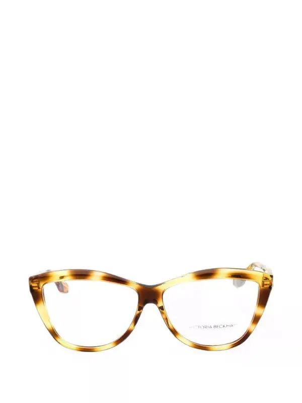 Victoria Beckham Cat Eye Frame Glasses - Brown