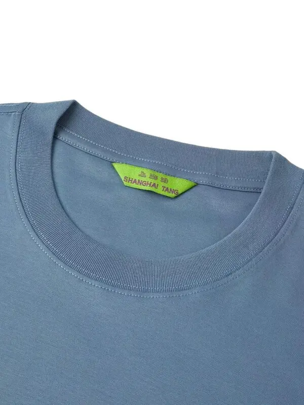 Shanghai Tang Fortune Logo-patch T-shirt