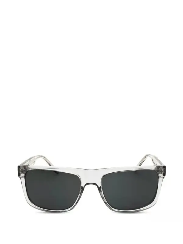 PRIVE REVAUX Kingston Rectangle Sunglasses - Grey