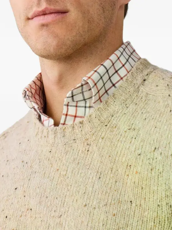 HACKETT LONDON Donegal Wool Sweater