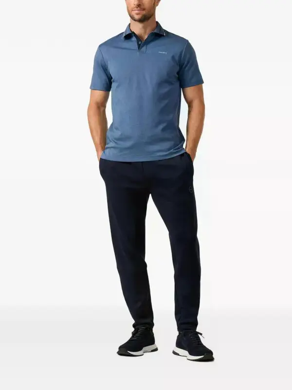 HACKETT LONDON Tipping-detail Polo Shirt