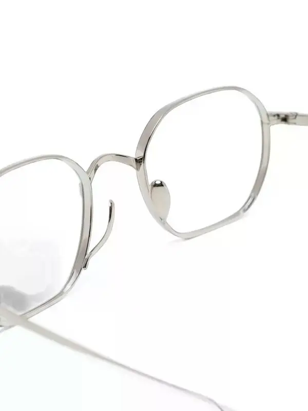 KAME MANNEN Geometric Frame Eyeglasses