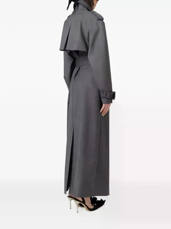 Giuseppe Di Morabito Double-breasted Belted Trench Coat