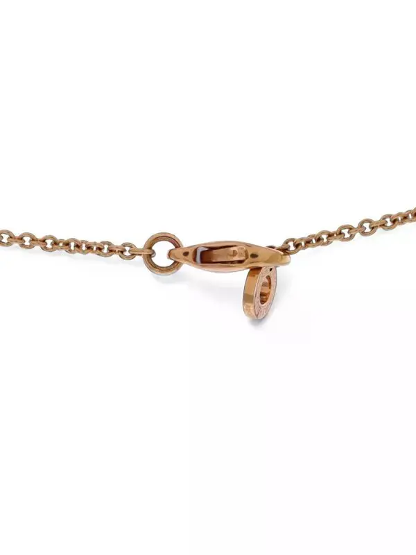 BVLGARI B.zero1 Pendant 18k Rose Gold And Ceramic Necklace