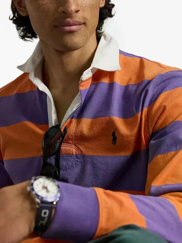 Polo Ralph Lauren Striped Long-sleeve Polo Shirt