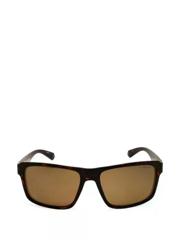 POLAROID Rectangle Frame Sunglasses With Tortoiseshell Effect