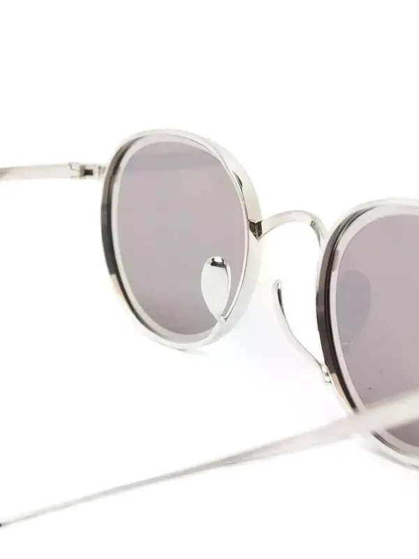 KAME MANNEN Tone Round Frame Sunglasses