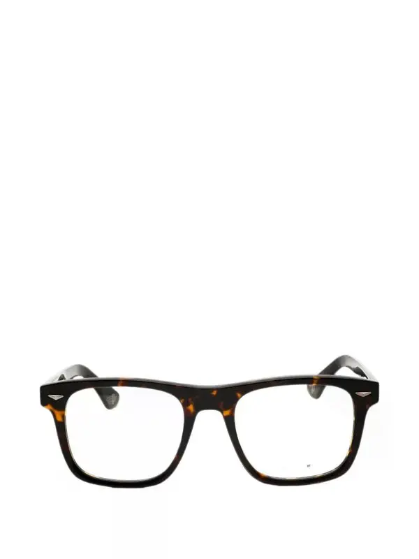 POLICE Tortoiseshell-effect Rectangle-frame Eyeglasses - Brown