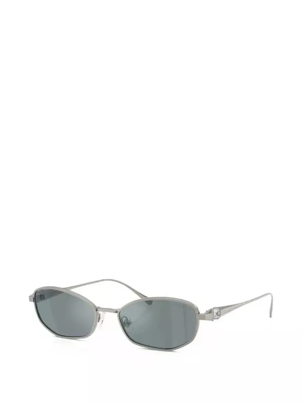 SWAROVSKI Metal Oval-frame Sunglasses