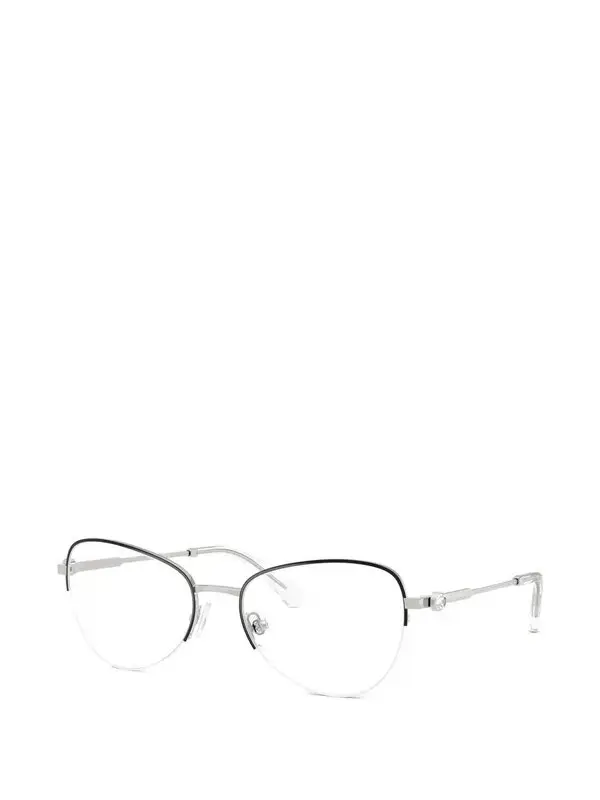 SWAROVSKI Round-frame Glasses