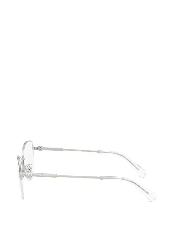 SWAROVSKI Round-frame Glasses