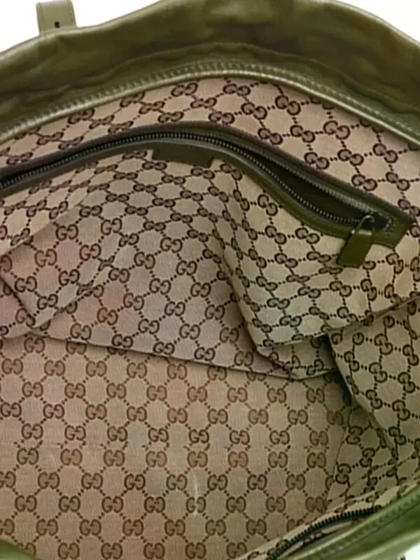Gucci 2016-2026 Tonal Double G Drawstring Tote Bag