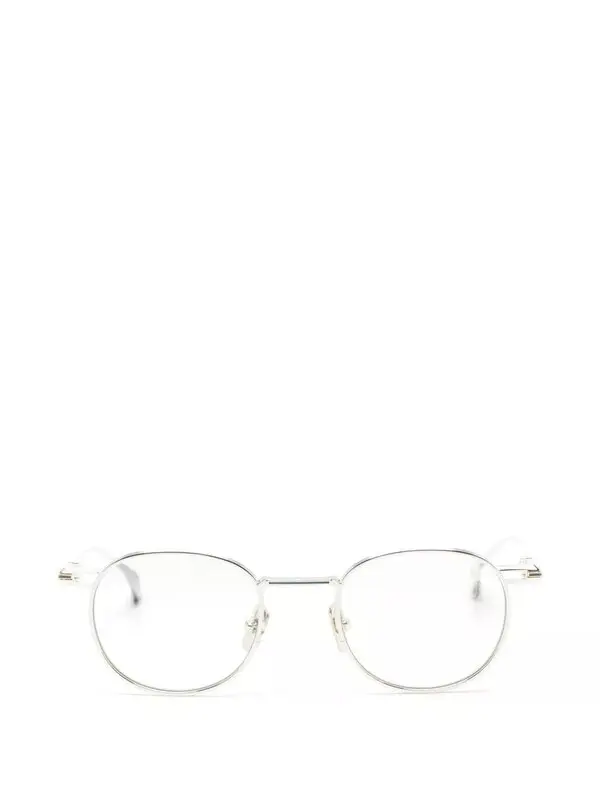 Dita 68 Lineage Round-frame Eyeglasses - Silver