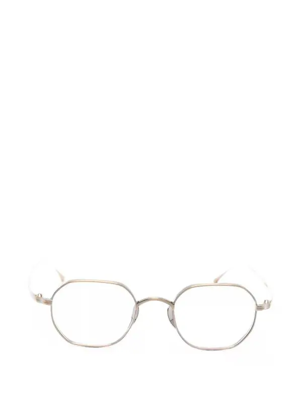 KAME MANNEN Geometric Frame Eyeglasses
