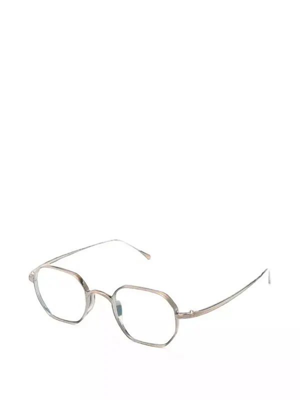 KAME MANNEN Geometric Frame Eyeglasses