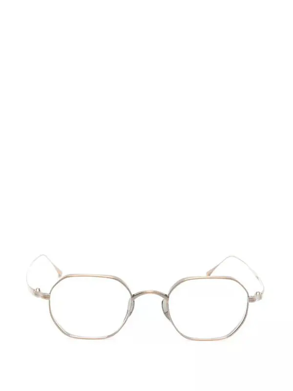KAME MANNEN Geometric Frame Eyeglasses
