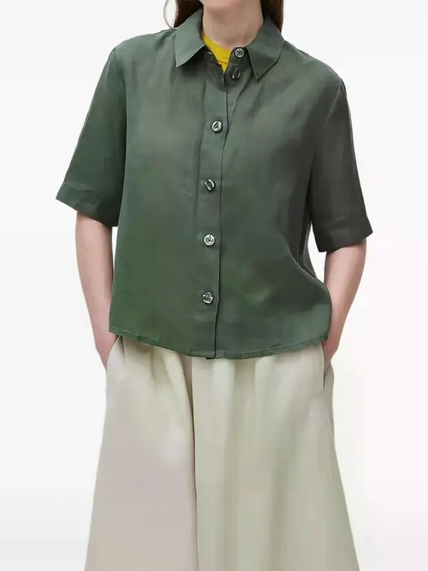 BENETTON Short-sleeved Boxy-fit Shirt