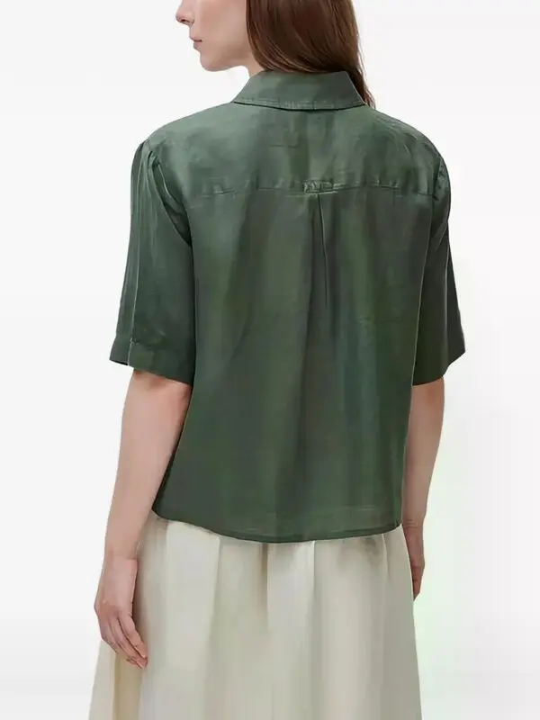 BENETTON Short-sleeved Boxy-fit Shirt