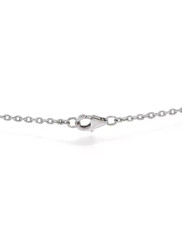 Cartier Love Interlocking 18k White Gold Necklace