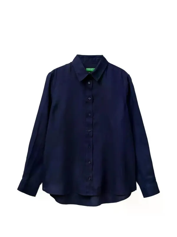 BENETTON Button-down Long-sleeve Shirt