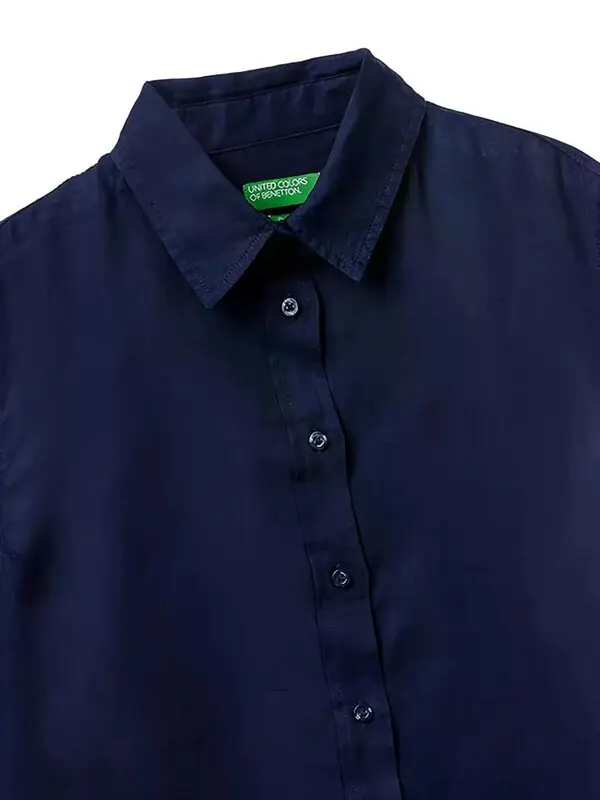 BENETTON Button-down Long-sleeve Shirt