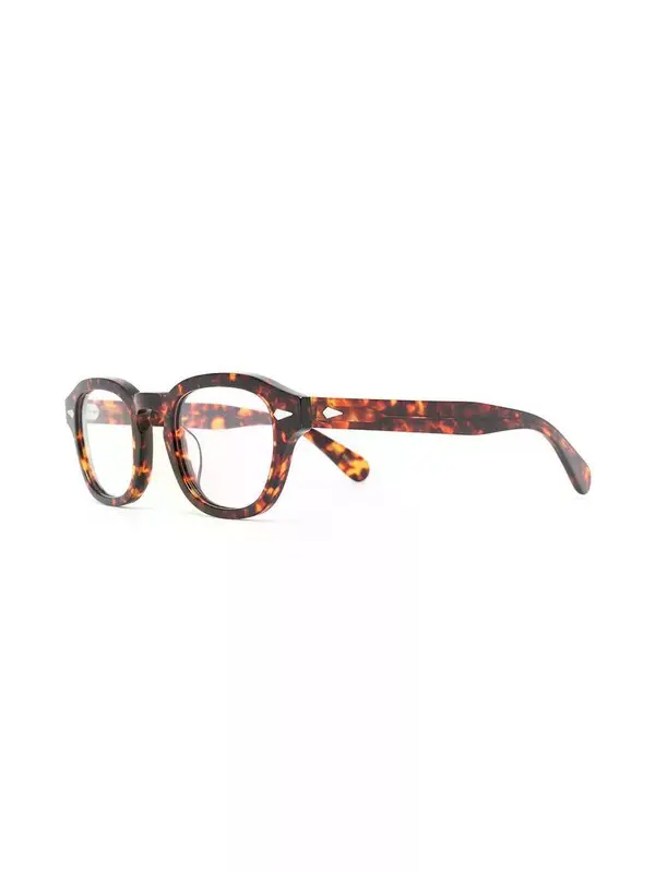 LESCA Round Frame Eyeglasses