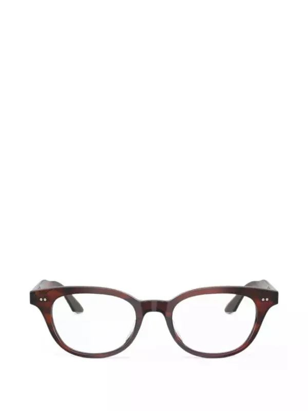 Oliver Spencer Madelon Round Frame Glasses - Brown
