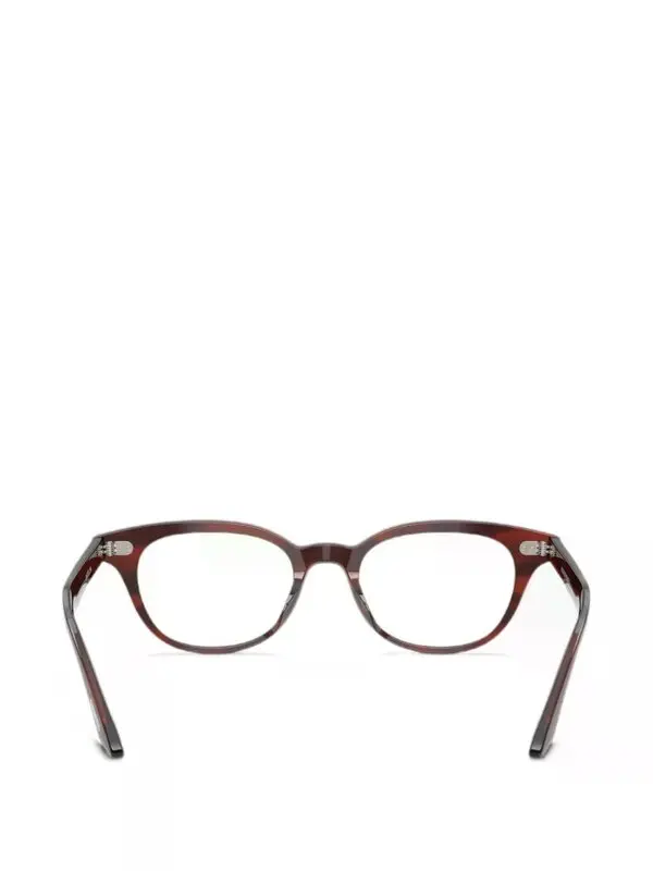 Oliver Spencer Madelon Round Frame Glasses - Brown