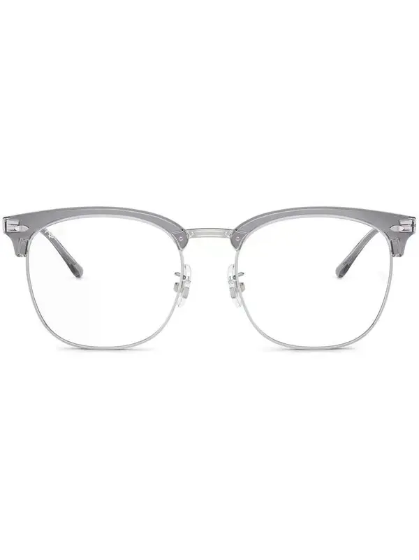 Ray-ban Logo-engraved Glasses - Grey