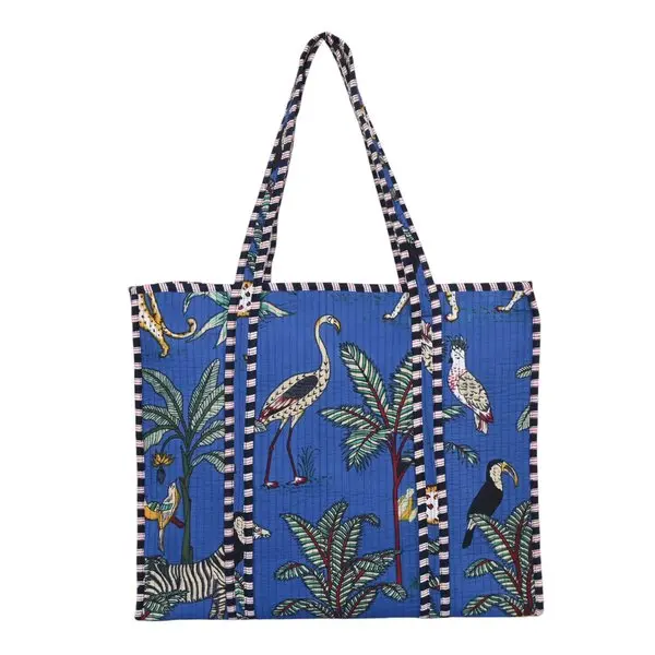 CYC The Jungle Tote In Royal - Blue