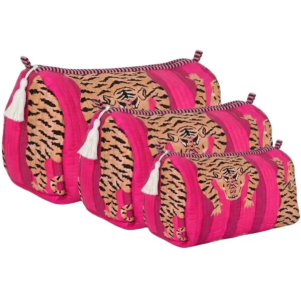 CYC Tibetan Tiger Three Piece Travel Set - Pink