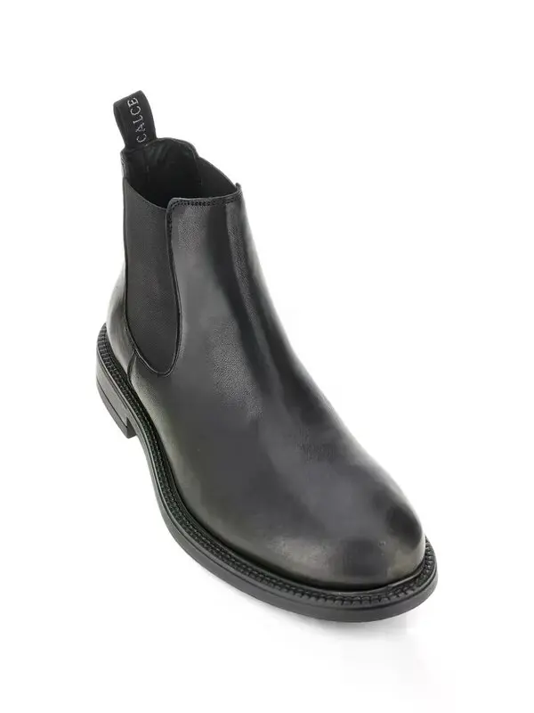CALCE Leather Chelsea Boots